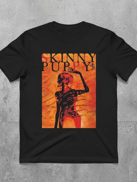 Unbranded | Tops | Skinny Puppy Vintage Industrial Band Tee Retro ...